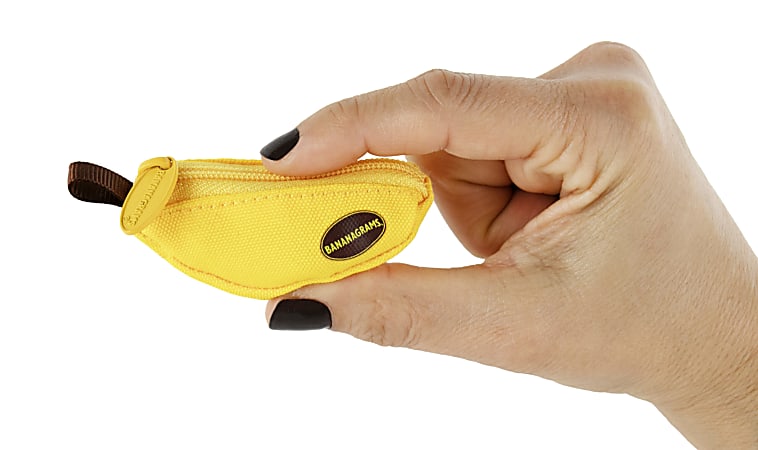Super Impulse Worlds Smallest Bananagrams Game Set Of 145 Pieces ...