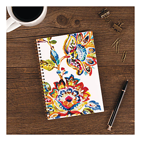 Cambridge Hannah WeeklyMonthly Planner 5 12 x 8 12 Multicolor January ...