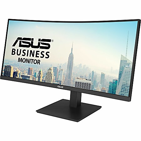 Asus VA34VCPSN 34 Class UW QHD Curved Screen LED Monitor 219 Matte ...
