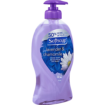 Softsoap Liquid Hand Soap Lavender Chamomile Scent 11.25 Oz Bottle ...