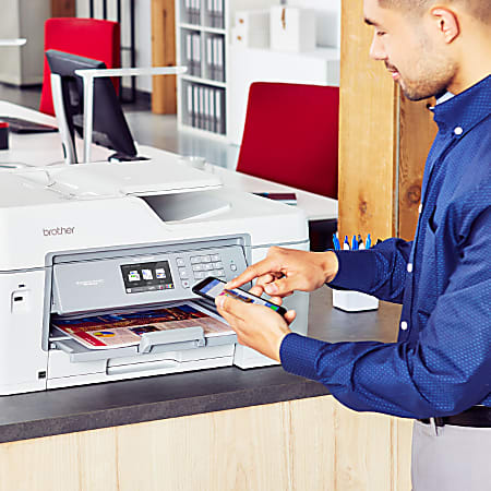 Brother INKvestment Tank MFC J6545DW Wireless Inkjet All In One Color ...