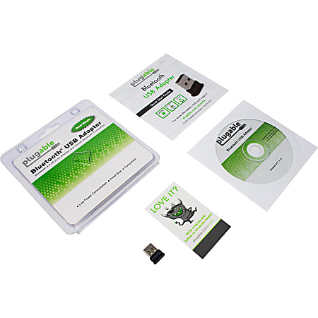 Plugable USB Bluetooth 4.0 Low Energy Micro Adapter USBBT4LE - Office Depot
