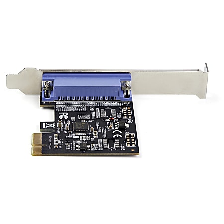 Line StarTech.com 1 Port Parallel PCIe Card PCI Express to Parallel DB25 LPT Adapter Card ...