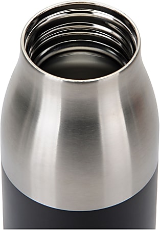 Custom Crest Stainless Bottle 22 Oz - Office Depot
