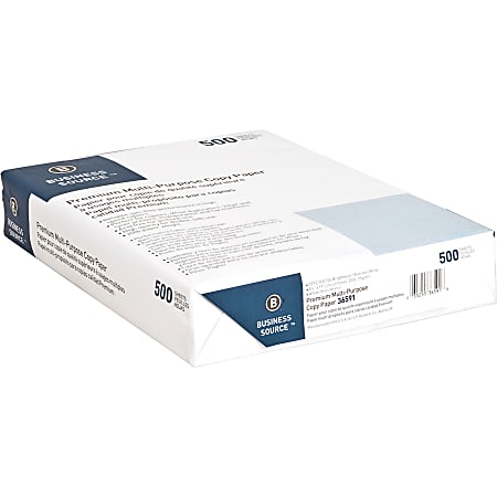 Business Source Premium Printer Copy Paper 400 Reams White Letter 8.5 x ...