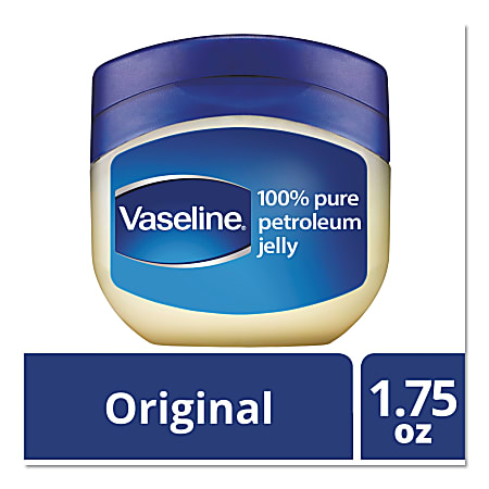 Vaseline Original Petroleum Jelly 1.75 Oz Jar - Office Depot