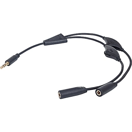 Manhattan 393980 Mini phone Splitter Audio Cable Mini phone Audio Cable ...