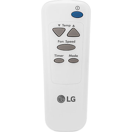 LG Window Air Conditioner With Remote Control 11 18 H x 17 38 W x 14 38 ...