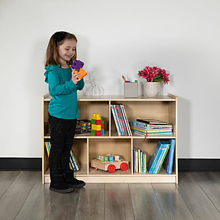 Flash Furniture Wooden School Classroom Storage CabinetCubby 24 H x 36 ...