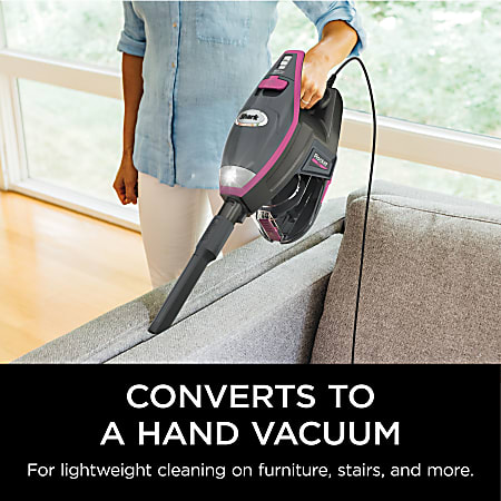 Shark Rocket HV371 Stick Vacuum Cleaner Fuchsia Total Qty 1 - Office Depot