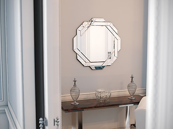 Kenroy Home Junction Mirror 34 x 33 34 - Office Depot