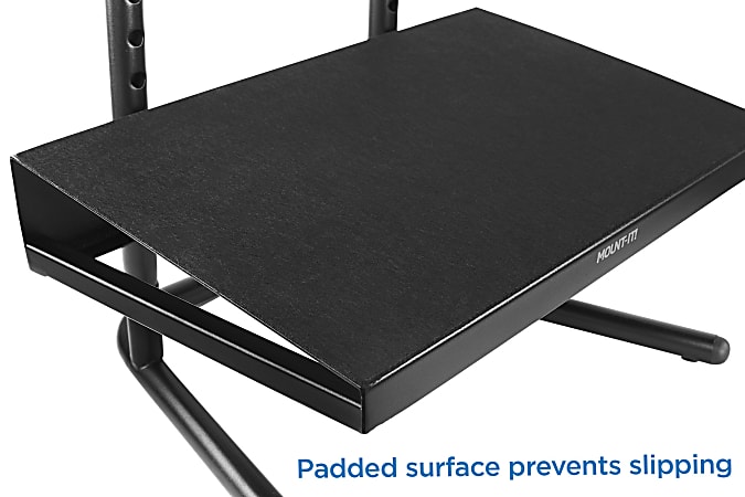 Mount It Adjustable Under Desk Footrest With Massaging Rollers 15 34 x ...