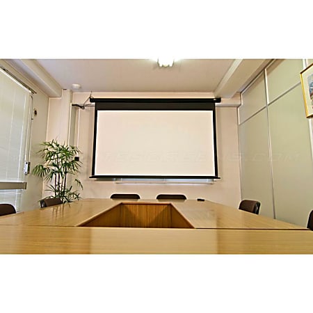 Elite Screens Spectrum Electric Projection Screen - Office Depot