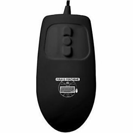 Man Machine Mighty Mouse With MagFix Black - Office Depot