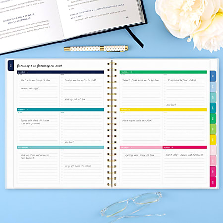 2025 Simplified by Emily Ley for AT A GLANCE WeeklyMonthly Planner 8 12 ...