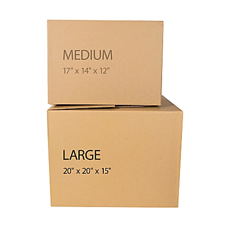 Monster Trucks 95 Lb Cardboard Moving Boxes 15 L x 20 W x 20 H ...