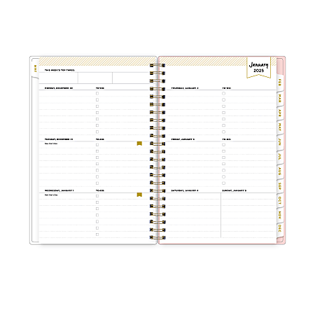 2025 Day Designer WeeklyMonthly Planning Calendar 5 x 8 ...