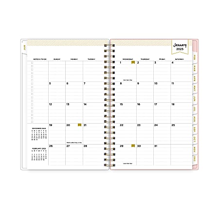 2025 Day Designer WeeklyMonthly Planning Calendar 5 x 8 ...