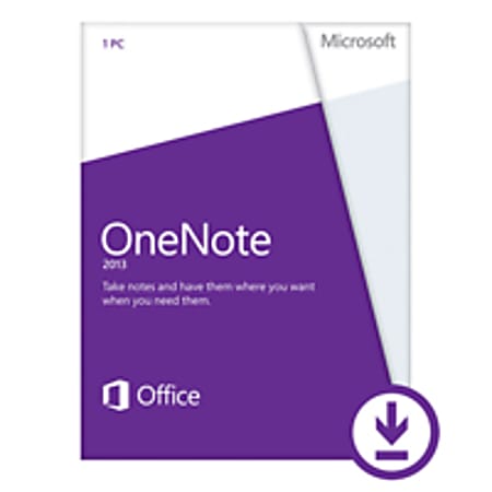 Microsoft Office OneNote 2013 for Windows Download - Office Depot