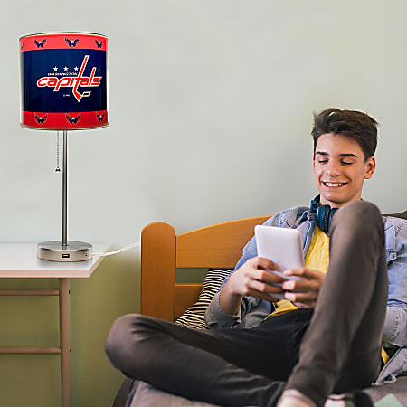 Imperial NHL Table Lamp 19 H Washington Capitals - Office Depot