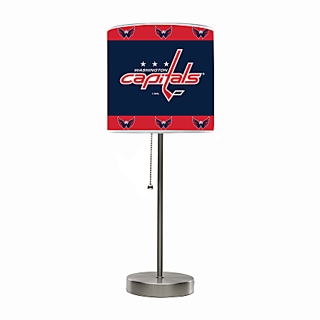 Imperial NHL Table Lamp 19 H Washington Capitals - Office Depot