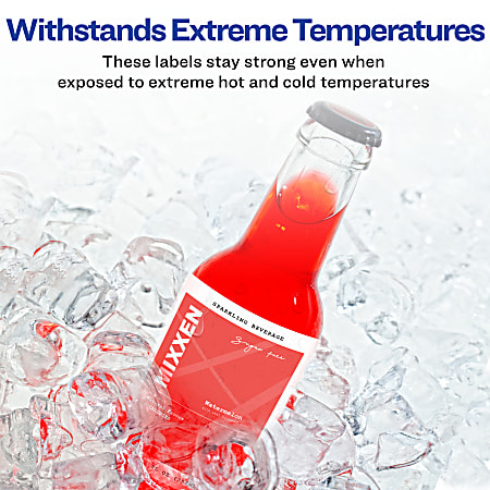 Avery Waterproof Shipping Labels With Ultrahold 5526 Rectangle 5 12 x 8 ...