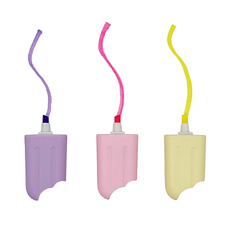 Vivid by Brea Reese Ice Pop Highlighters 3 pack - Office Depot