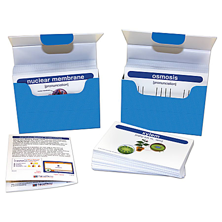 NewPath Learning Life Science Vocabulary Builder Flash Card Set Middle ...