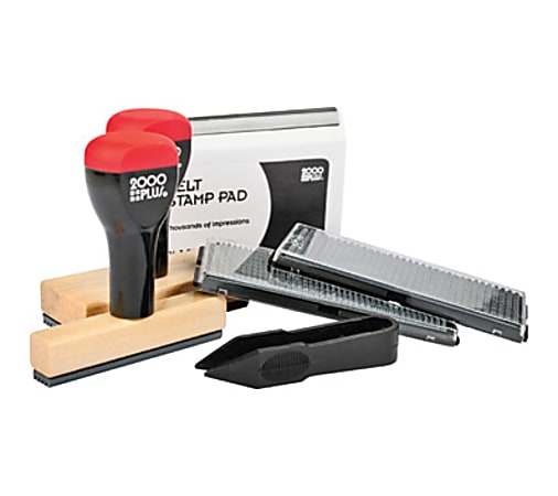2000 PLUS Stamp Print Kit - Office Depot