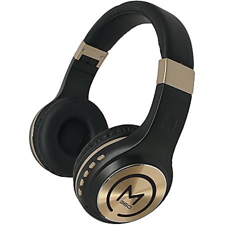 Morpheus 360 SERENITY Wireless Over the Ear Headphones BlackGold ...