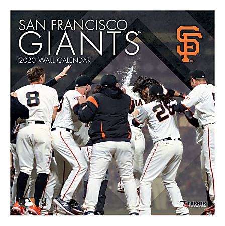 Turner Licensing Monthly Wall Calendar 12 x 12 San Francisco Giants ...