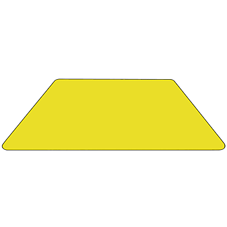Flash Furniture 47"W Trapezoid HP Laminate Activity Table With Short ...