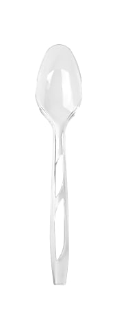 Highmark Heavy Duty Plastic Cutlery Premium Clear Pack Of 150 Utensils ...
