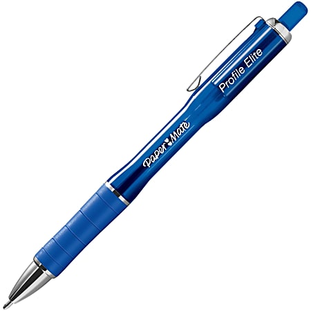 Paper Mate Profile Elite Retractable Ballpoint Pens Bold Point 1.4 mm ...