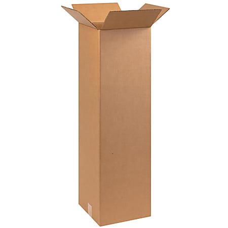 Partners Brand Tall Boxes 10 x 10 x 36 Kraft Pack Of 25 - ODP Business ...
