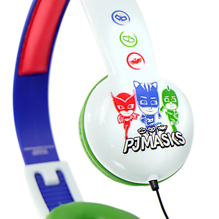 PJ Masks Kid Safe Headphones Multicolor - Office Depot