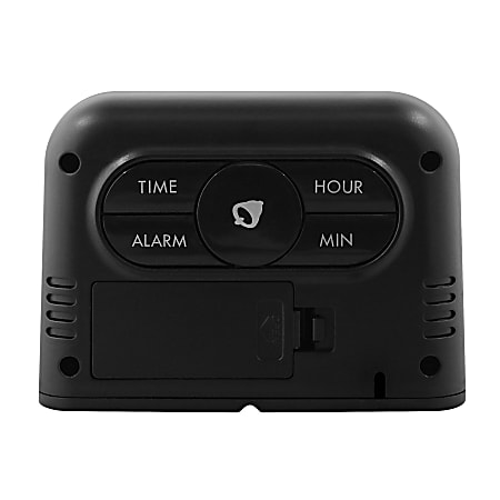 Sharp Digital Alarm Clock With USB Charging 3 716 H x 4 1116 W x 2 14 D ...