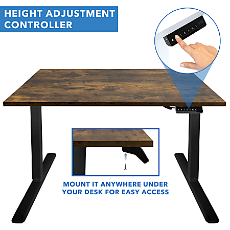 Mount It Electric Standing Desk With Adjustable Height And 55 W ...