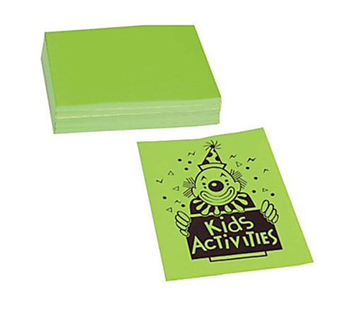 Pacon Bond Paper Letter Size 8 12 x 11 24 Lb Neon Green Pack Of 100 ...