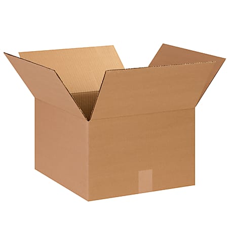 Partners Brand Corrugated Cartons 14 x 14 x 9 Kraft Pack Of 25 - Office ...
