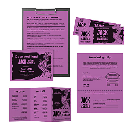 Astrobrights Color Multi Use Printer Copy Paper Planetary Purple Letter ...