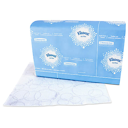 Kleenex Reveal Multifold Hand Towels 8 x 9 716 FSC Certified 150 Sheets ...