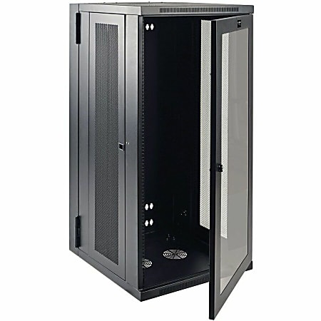 Tripp Lite 26U Wall Mount Rack Enclosure Server Cabinet w Hinged ...