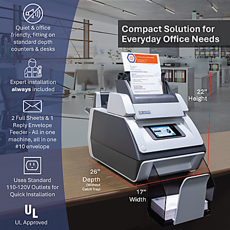 Formax FD 6104 Paper FolderInserter - Office Depot