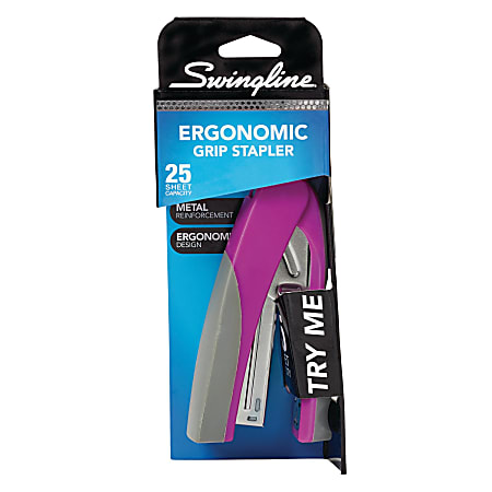 Swingline Compact Stapler 20 Sheets Capacity Assorted Colors - Office Depot