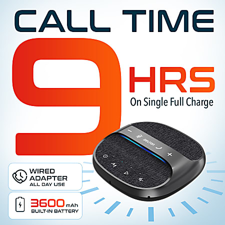 Delton C4700 360 Voice Pickup Wired And Wireless Speakerphone Black ...