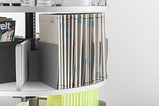 Moll Organizer Set For Deluxe Binder And File Carousel Shelving Gray ...