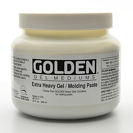 Golden Molding Paste Extra Heavy Gel Mix 32 Oz - Office Depot