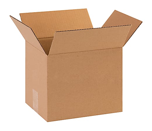 Partners Brand Corrugated Boxes 10 L x 8 W x 8 H Kraft Pack Of 25 - ODP ...