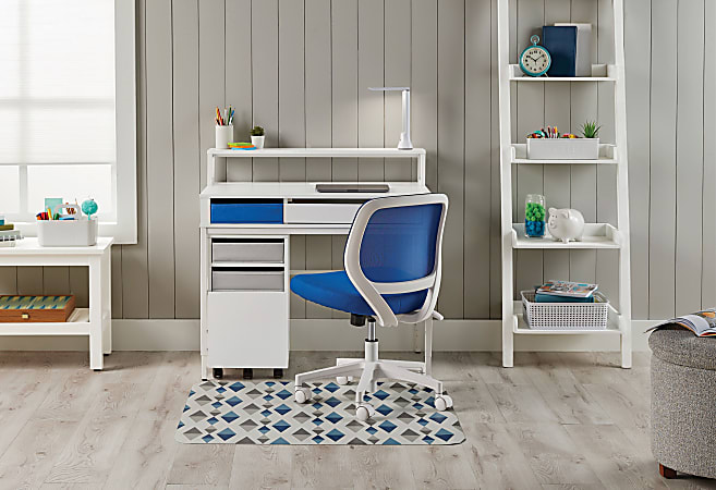 Realspace Floor Display Baywick 37 W Student Computer Desk With Height ...
